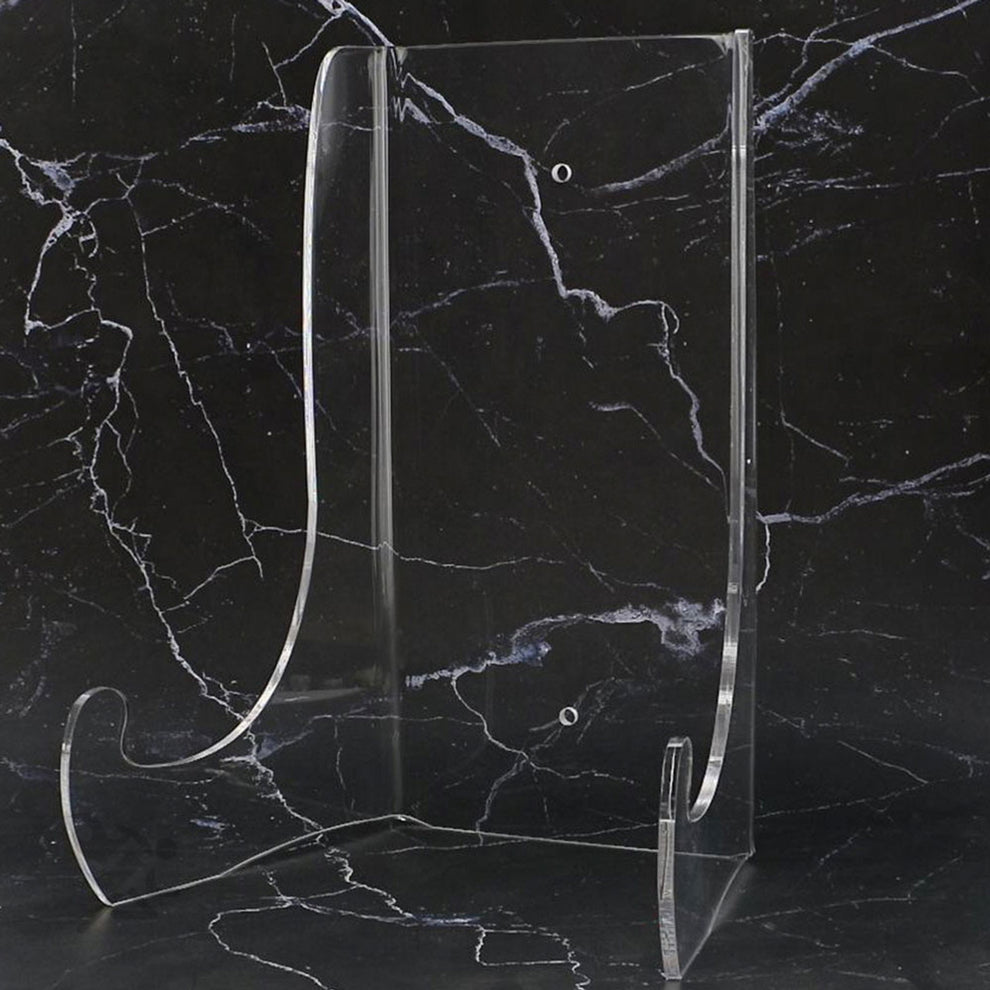 Acrylic 12-inch Heavy Duty Plate Display Stand for 15" - 18" Plates Ch ...