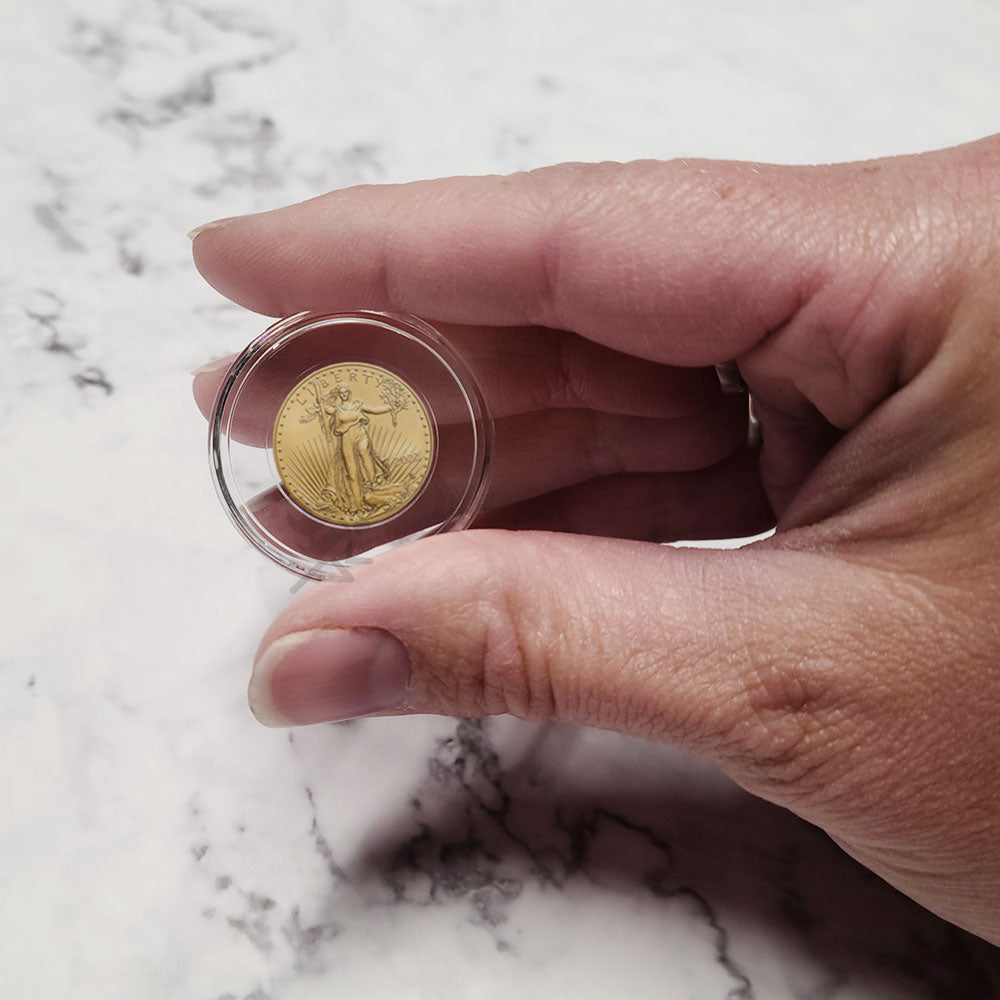 16mm 1/10oz Gold Eagles – OnFireGuy