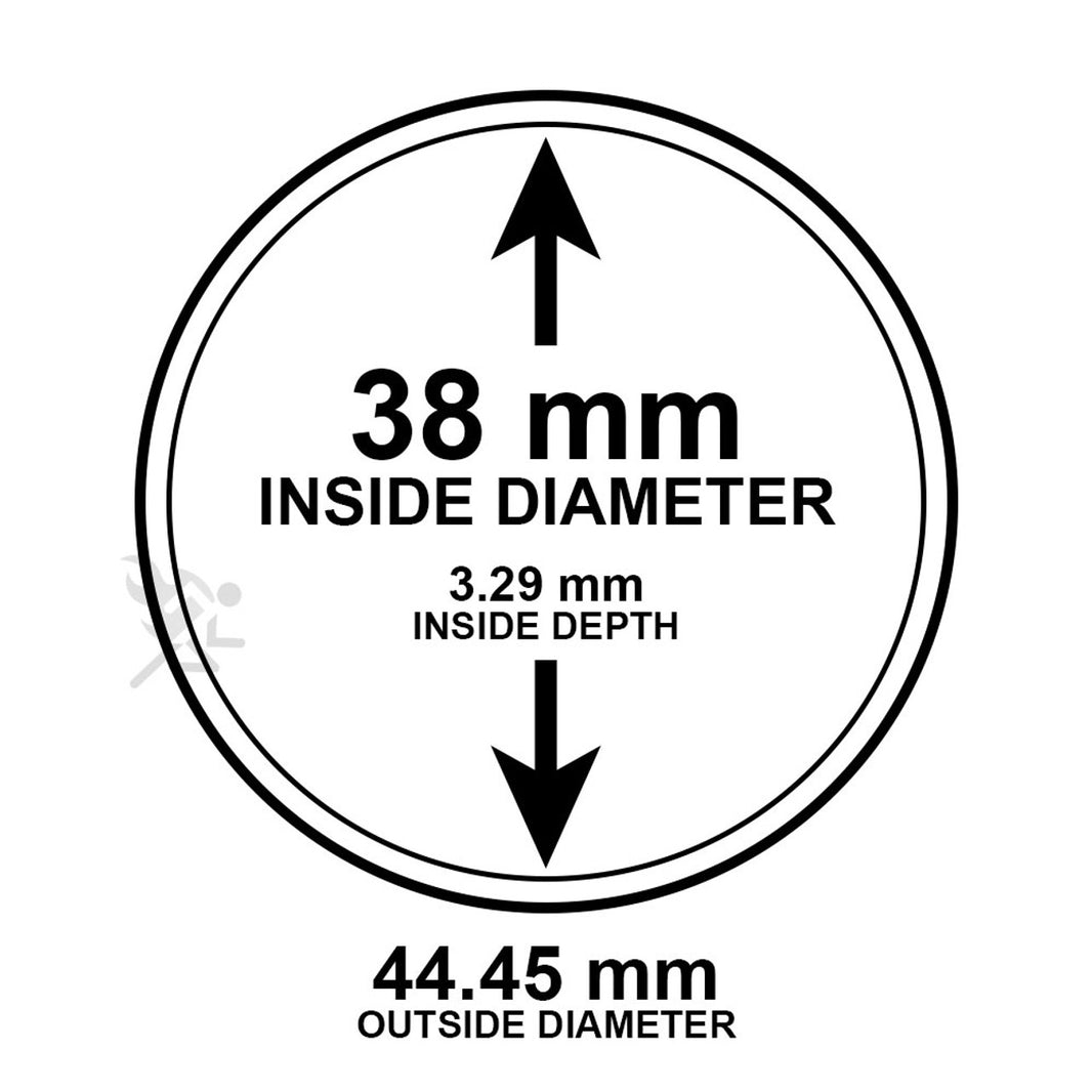 38mm 1oz Silver Dollars – OnFireGuy